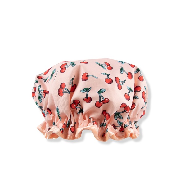 Ulta Beauty | Bath & Body | Cherry Pink Shower Cap From Ulta | Poshmark